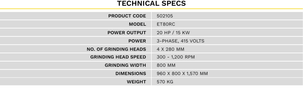 Vortex ET80RC | Vortex Direct Online Store